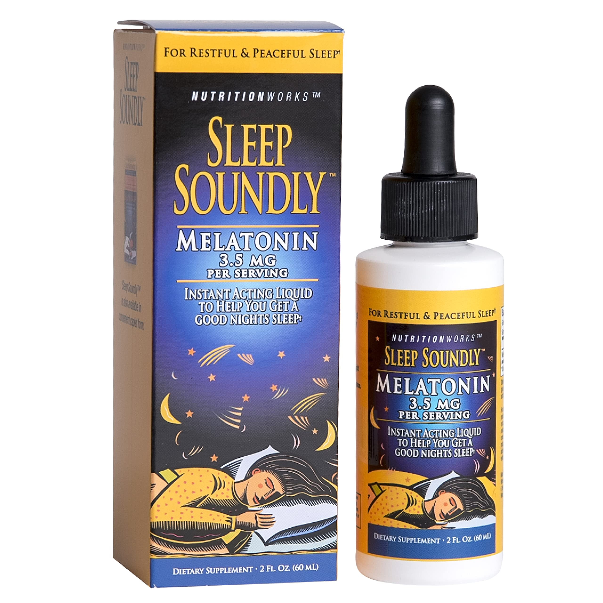 Nutritionworks Sleep Soundly Liquid 2 oz - Walmart.com