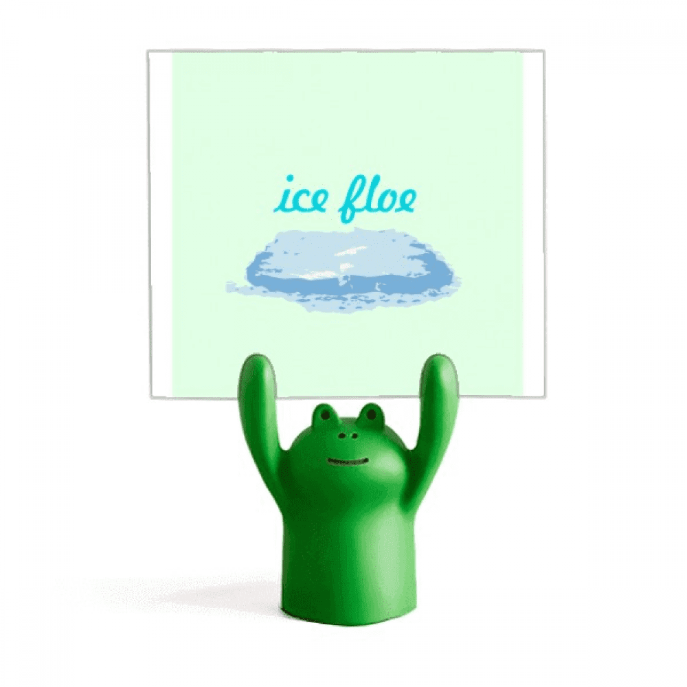 Nutritious Arctic Cod Fish Memo Holder Cartoon Animal Frog Stand ...