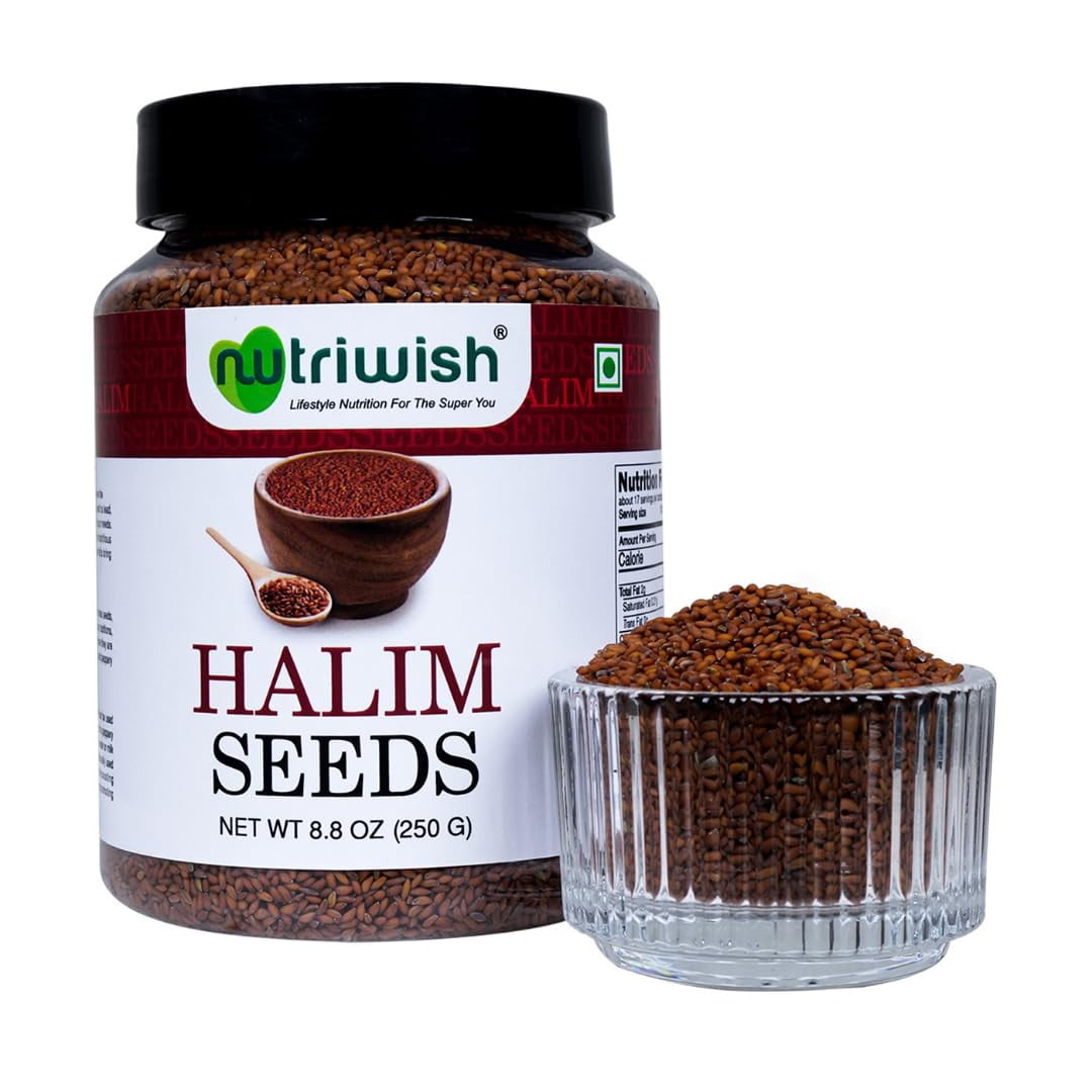 Nutriwish Halim Seeds, 250 g - Aliv MHD1Seeds | Garden Cress Seeds | Seeds for Eating - Walmart.com