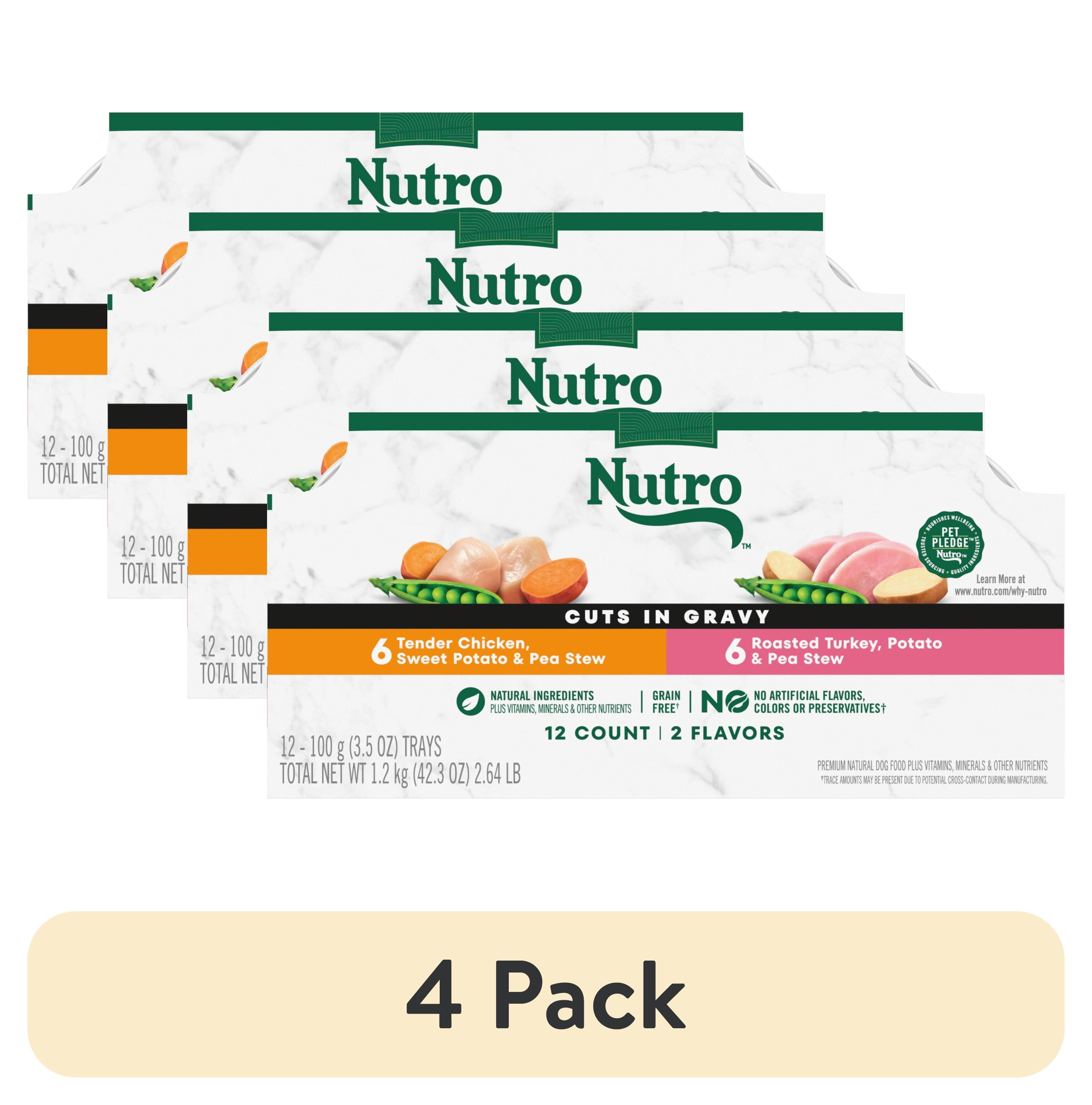 (4 pack) Nutro Natural Choice Cuts In Gravy Chicken Turkey Variety Pack ...