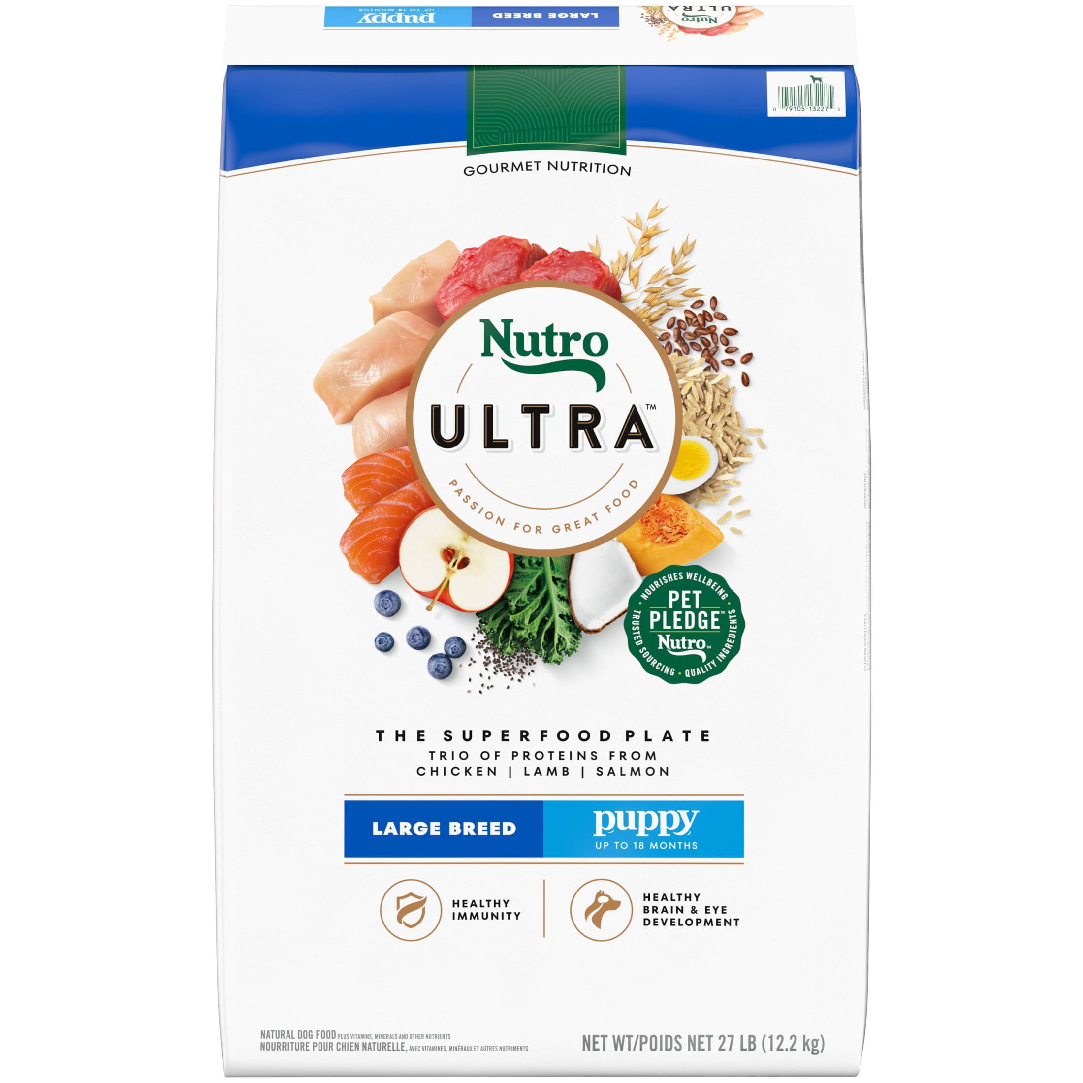 Nutro Ultra Large Breed Puppy Dry Dog Food, Chicken, Lamb And Salmon ...