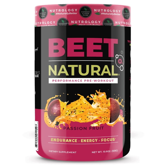 Nutrology Beet Natural O2 - Pre-Workout, Beet Root, Yerba Mate ...