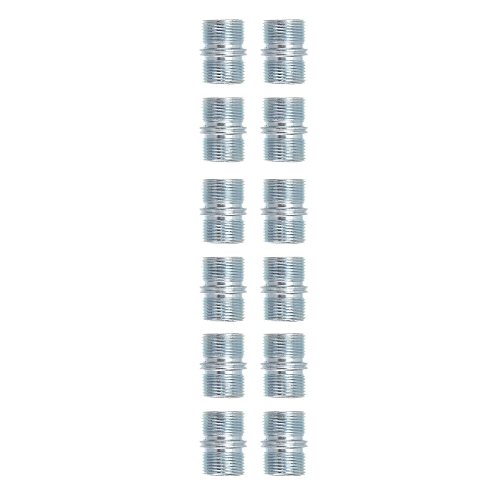NIAIZEK 12pcs Silver Steel Storage Shelf Connector Nuts for Heavy Duty ...