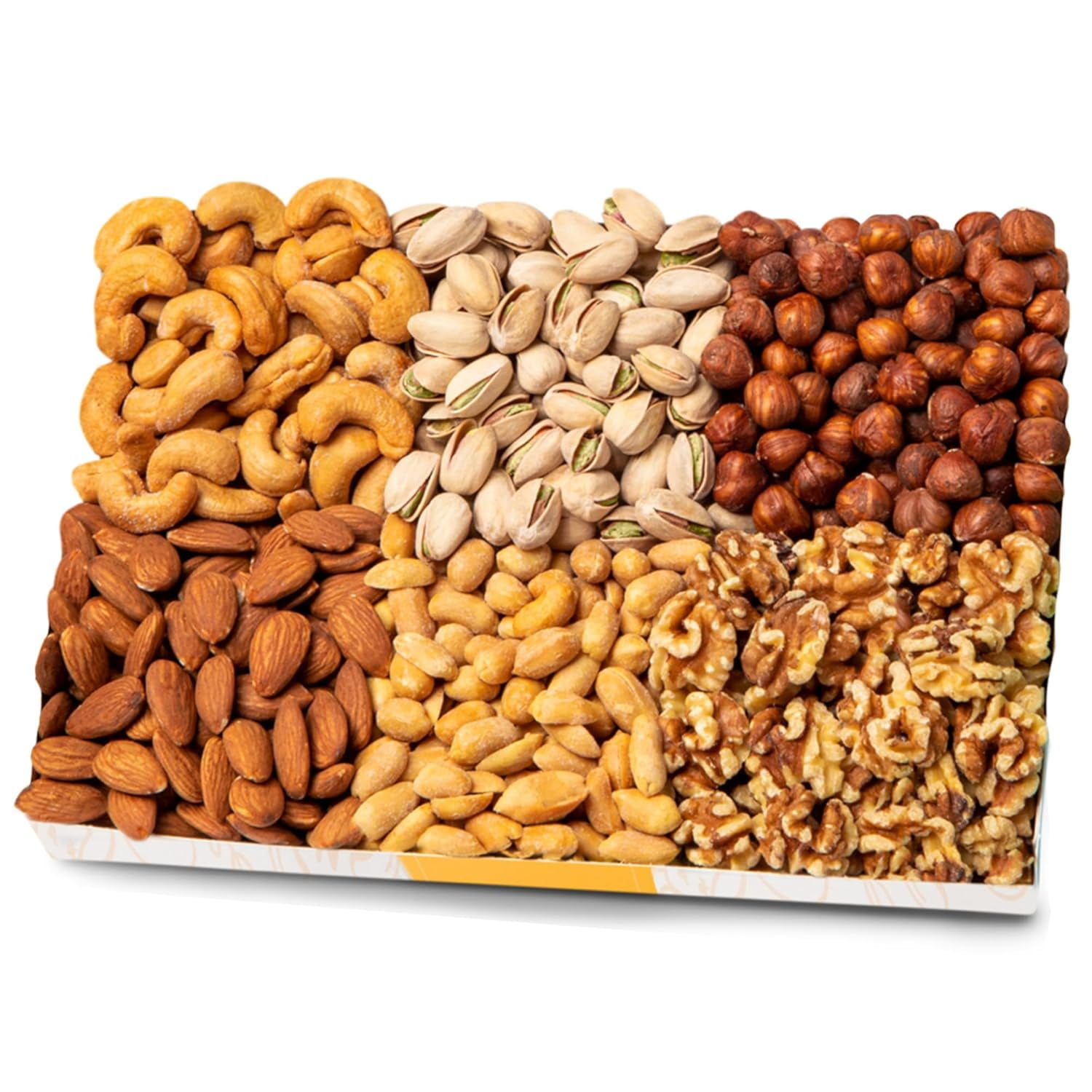 Nuts Assortment Tray – Mixed Nut Sampler Box for Winter, Christmas, and ...