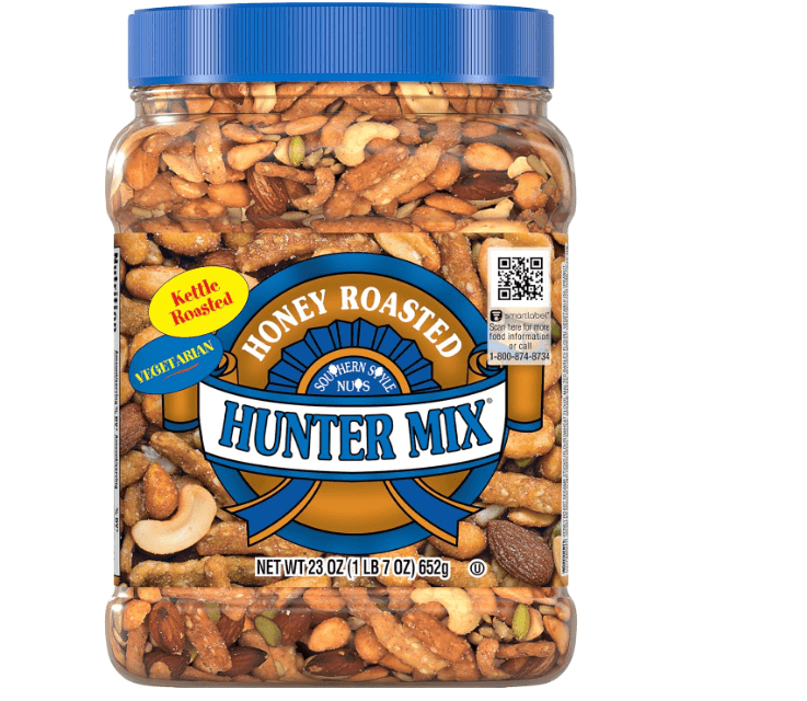 Nuts Honey Roasted Hunter Bulk Trail Mix, 23 oz (Pack of 1), Honey ...