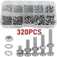 Nuts and Bolts Assortment Kit, Hex Socket Cap Screws M2 to M5, 304 ...