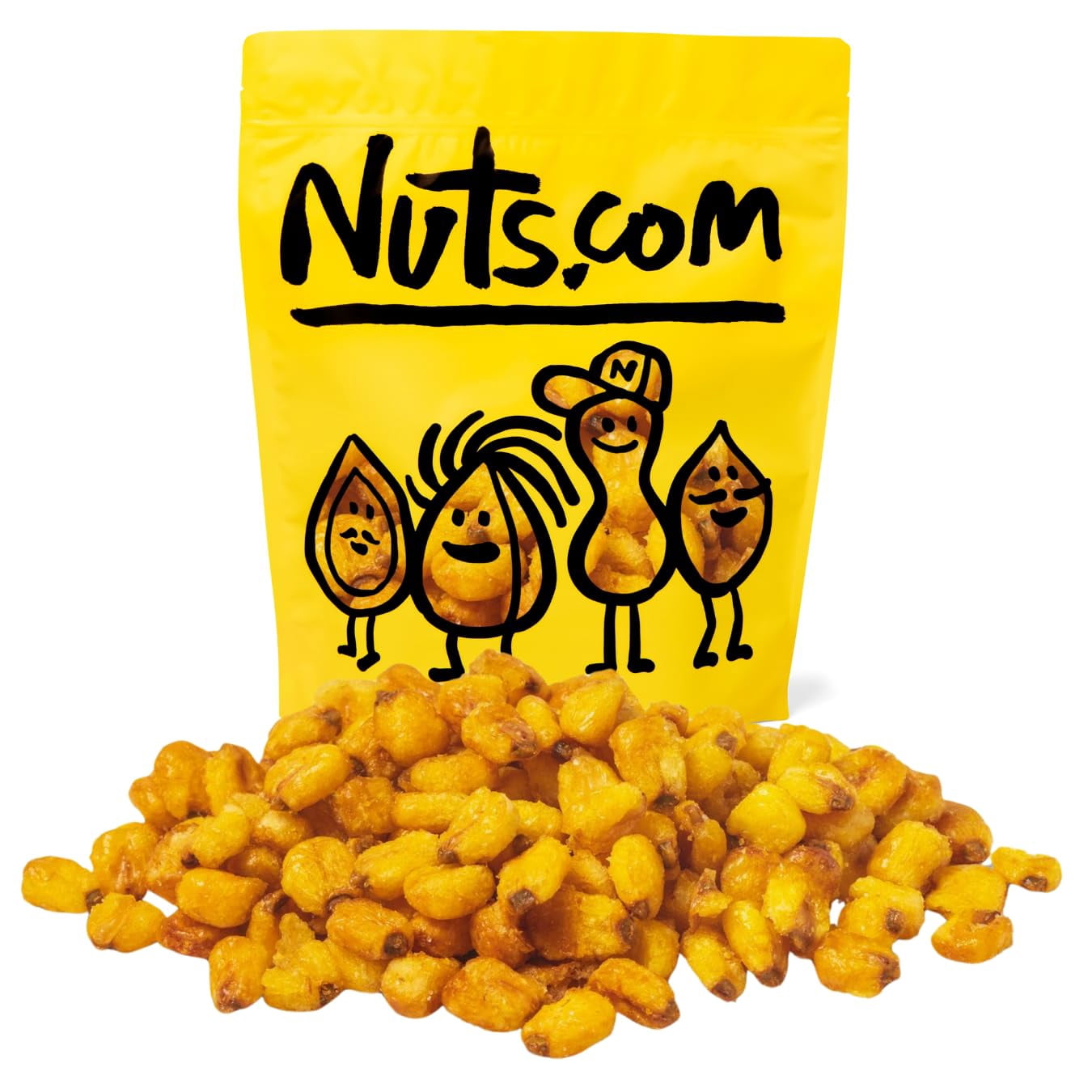 Nuts.com Toasted Corn - XEF1 Roasted Non-GMO Crunchy Snack - Great for ...