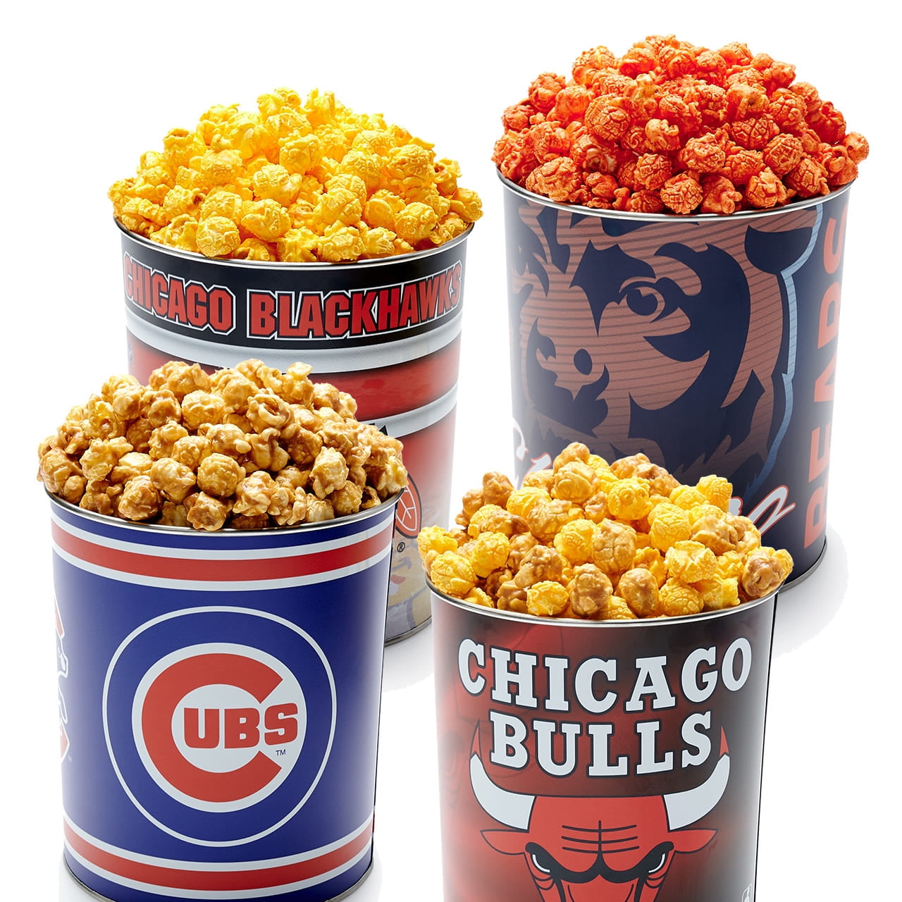 Nuts on Clark Popcorn - Popcorn Sport Tin - Chicago Cubs, Signature ...
