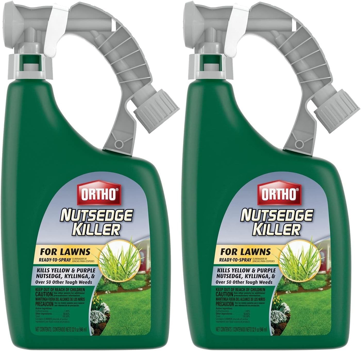 Nutsedge Killer for Lawns Ready-to-Spray, 32 fl. oz.- Pack of 2 ...