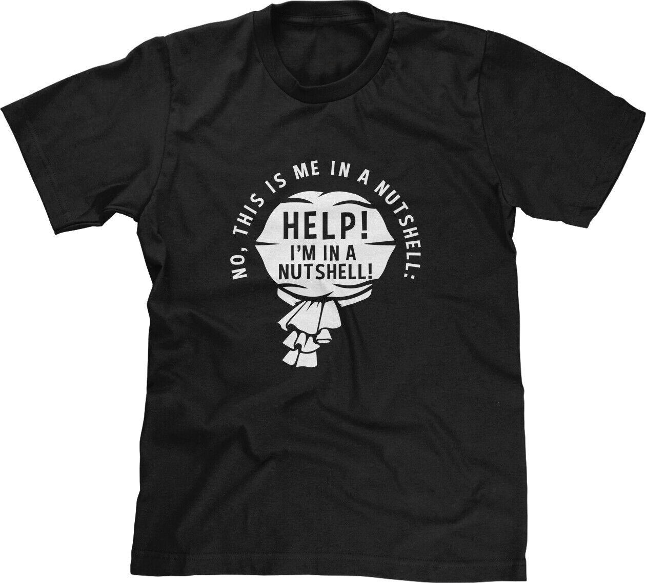 Nutshell 90s Movie Joke Parody Satire Funny Comedy Dad Joke Humor Mens ...