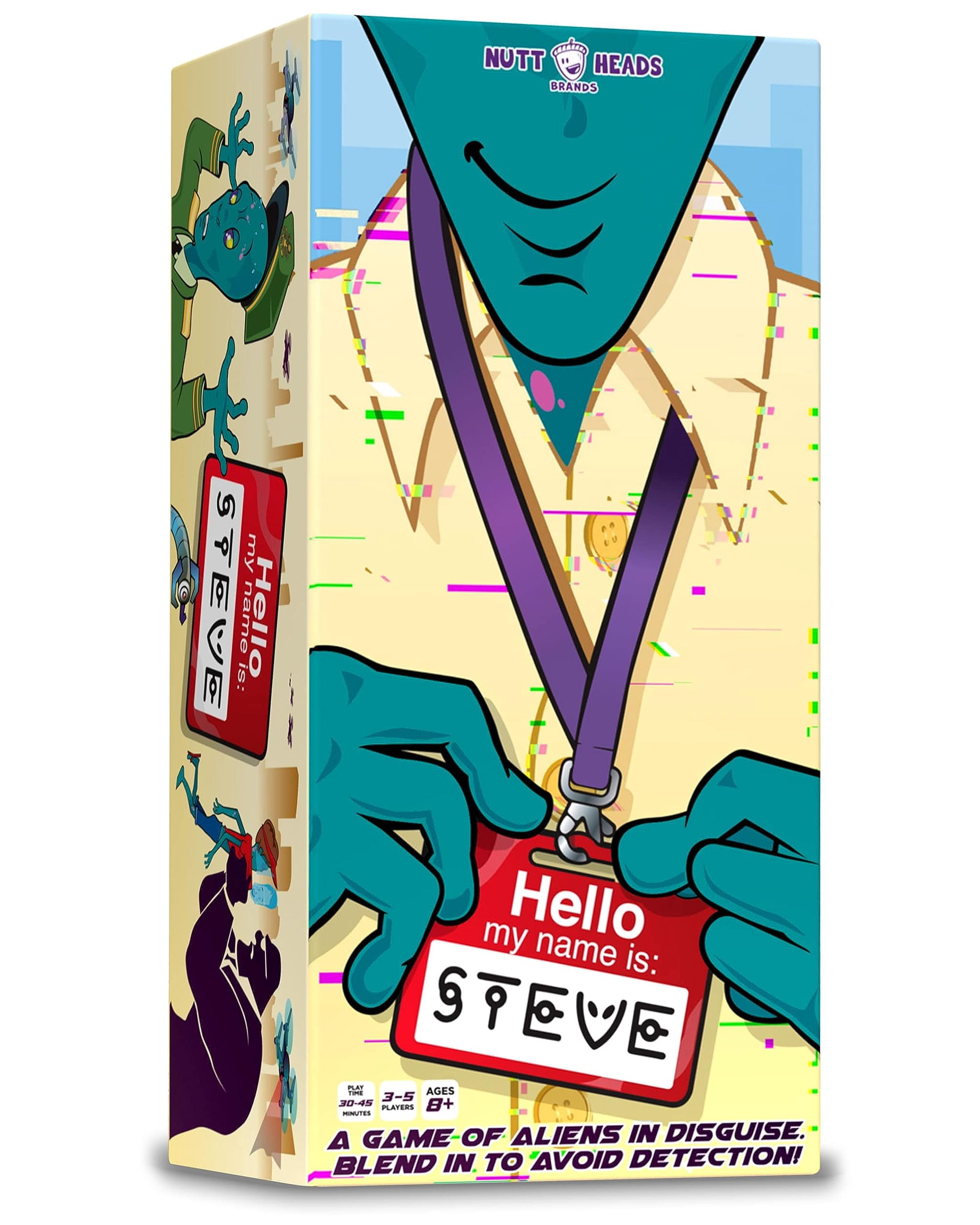 Nutt Heads Hello My IFF17 Name is Steve: Disguise Creation Card Game of ...