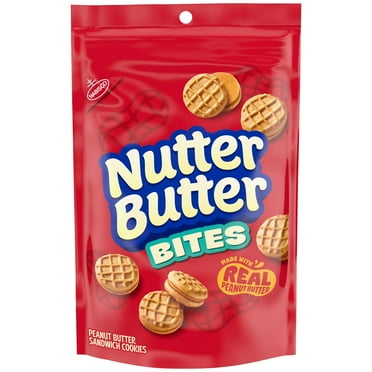 Nutter Butter Bites Food: Peanut Butter Sandwich Cookie Snack for Lunch ...