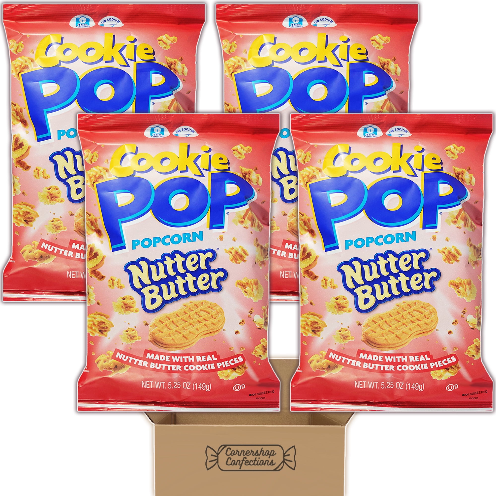 Nutter Butter Cookie Pop Bulk Pack - 4 Individually Sealed 5.25 Ounce ...