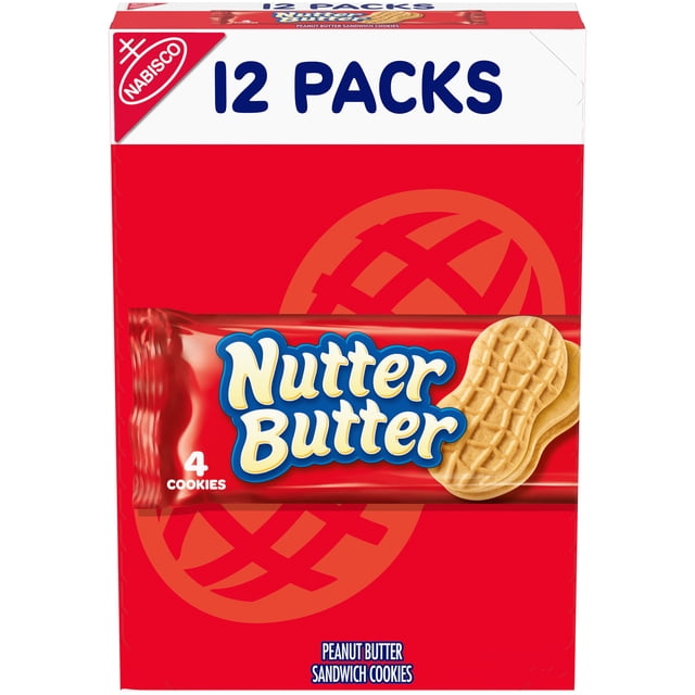Nutter Butter 12-Pack - Cookie displays for catering - Walmart Business ...