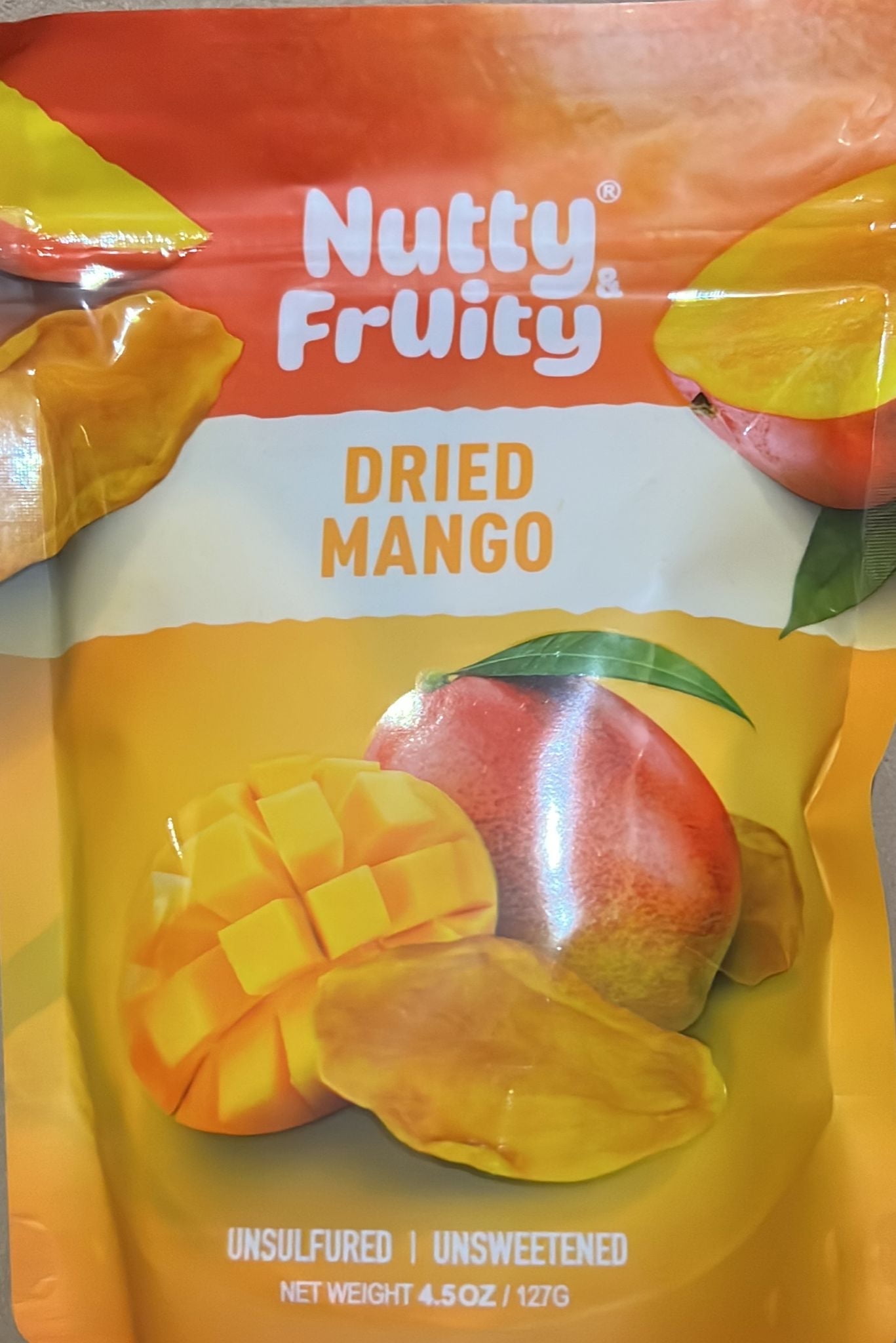Nutty & Fruity Dried Mango - Walmart.com