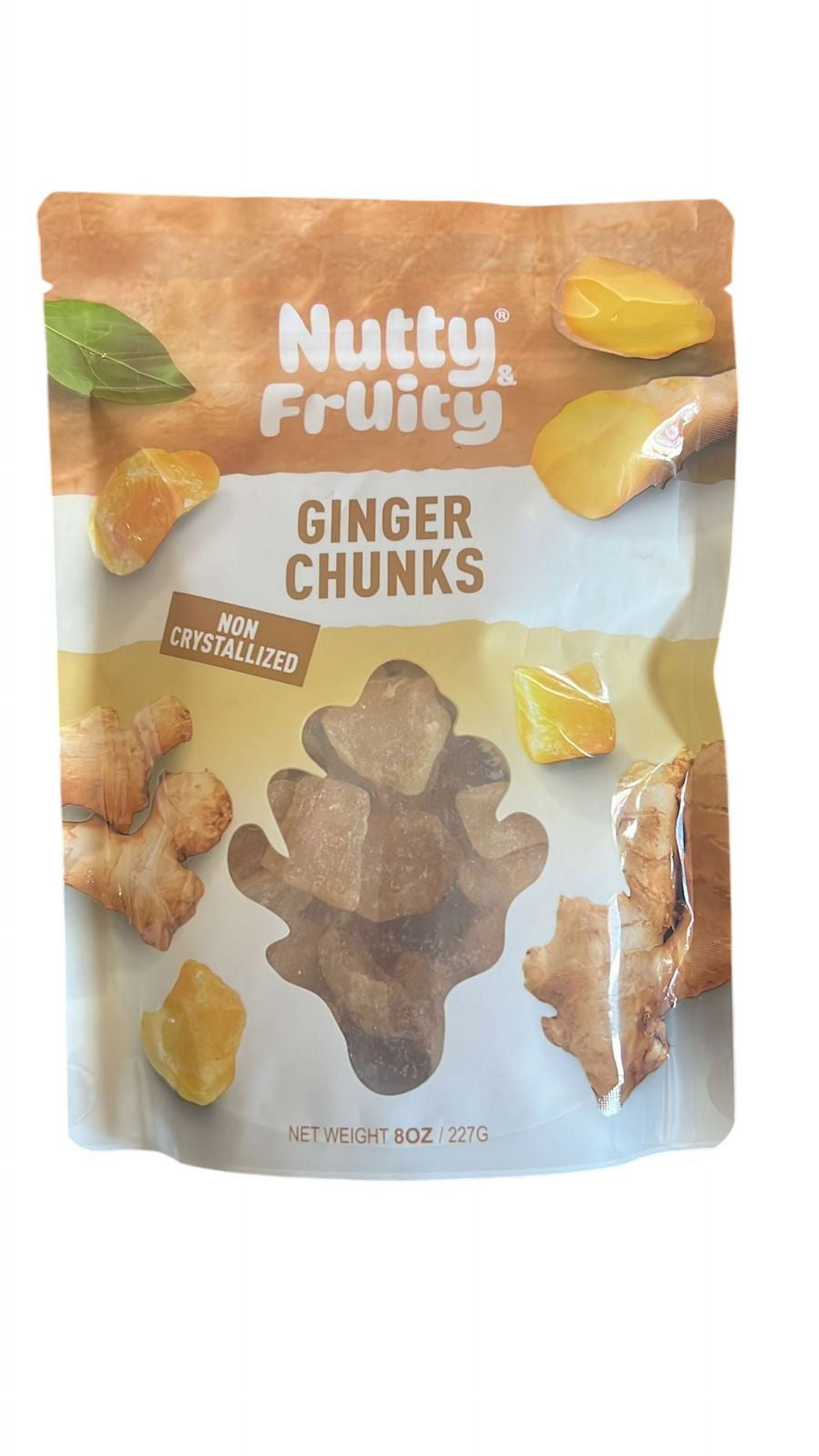 Nutty & Fruity Ginger Chunks, Non-Crystallized, Antioxidant-Rich ...