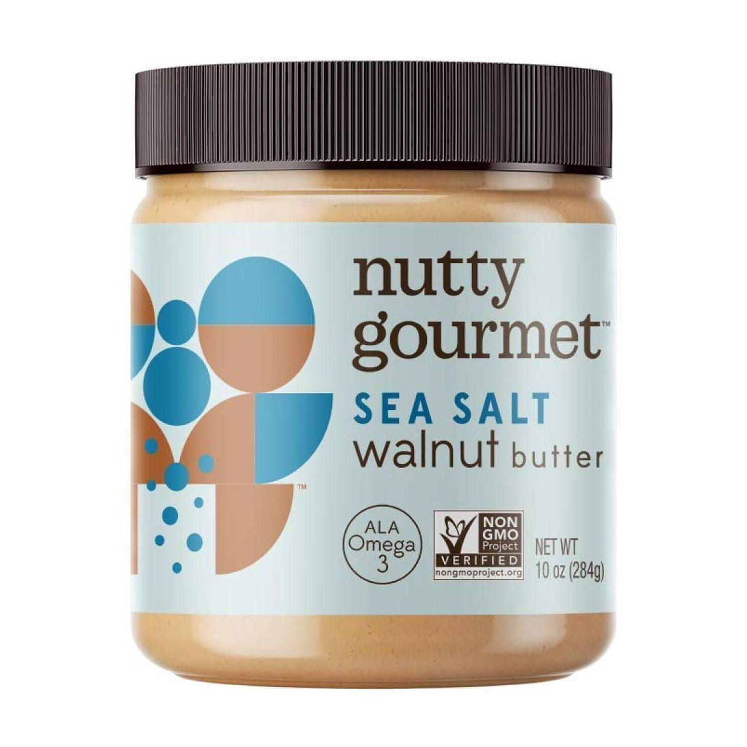 Nutty Gourmet Sea Salt Walnut Butter - Salted Nut Butter - No Added ...