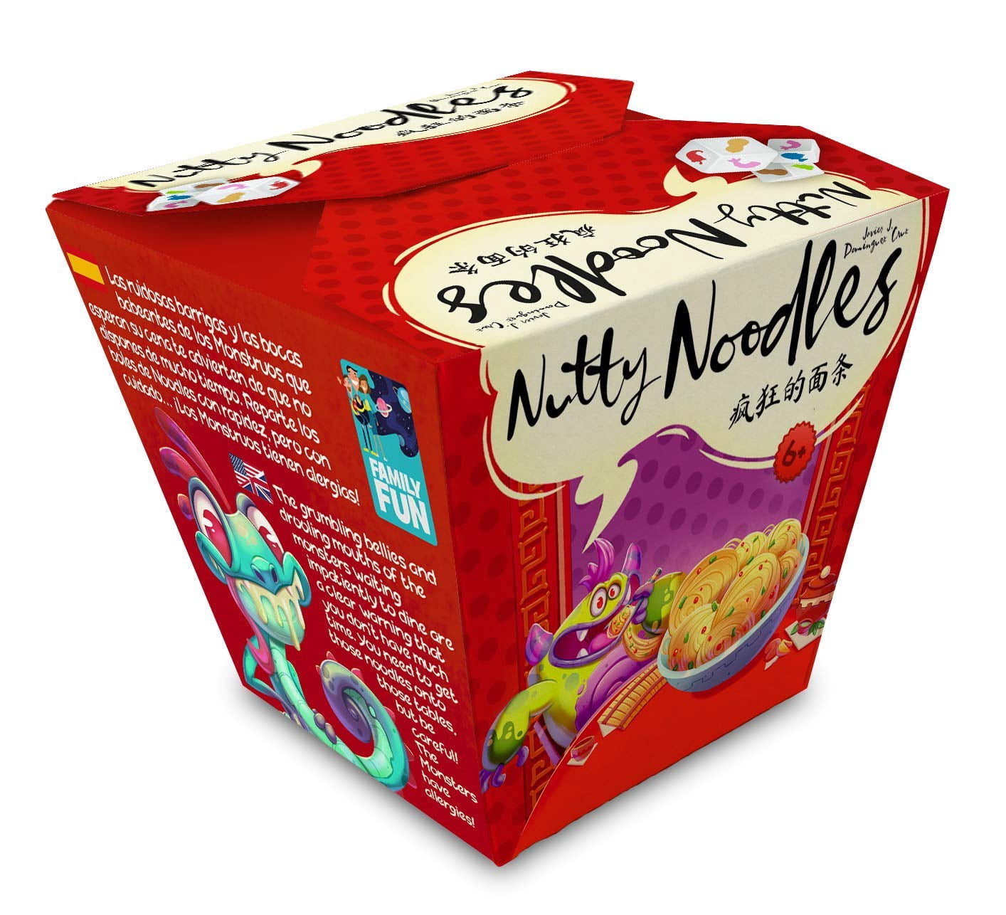 Nutty Noodles By Ludonova | Family Night Board Game | Dice Rolling ...