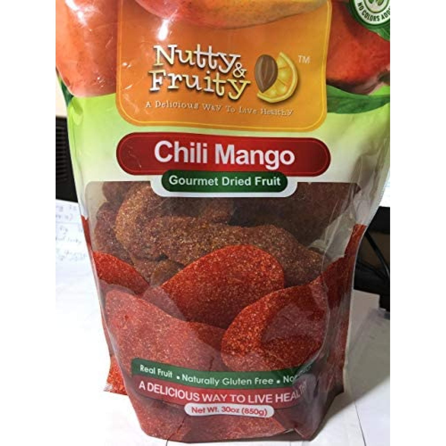 Nutty & Fruity Chili Mango Gourmet Dried Fruit 30 oz (850g), Set of 2 ...