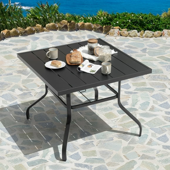 Square Outdoor Table in Patio Tables - Walmart.com