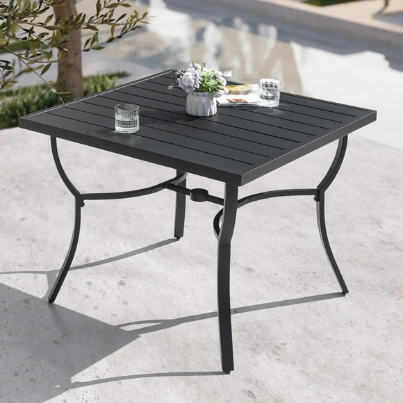 Square Outdoor Table in Patio Tables - Walmart.com