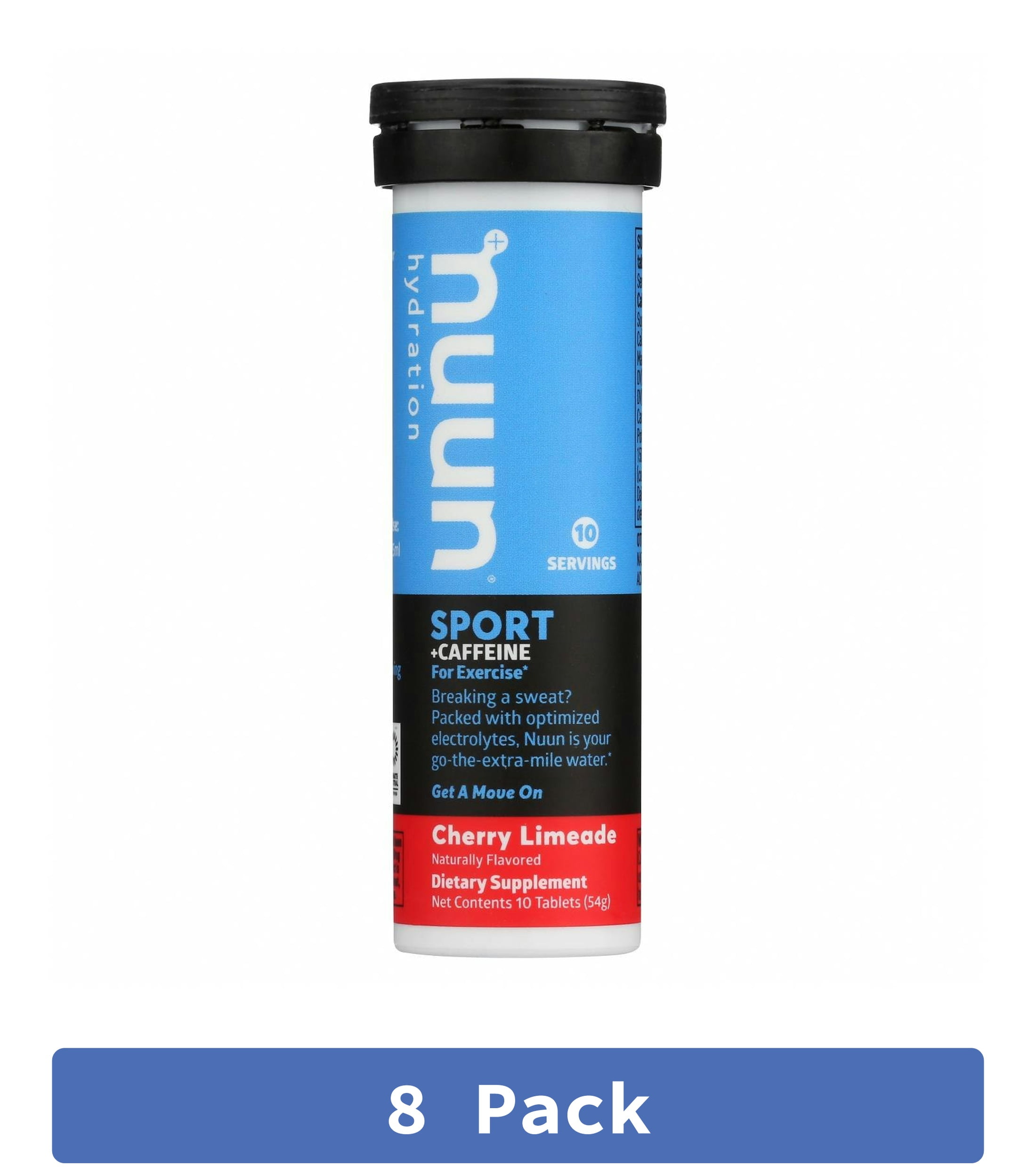Nuun Hydration Drink Tablets - Energy - Cherry Limeade - 10 Tablets ...