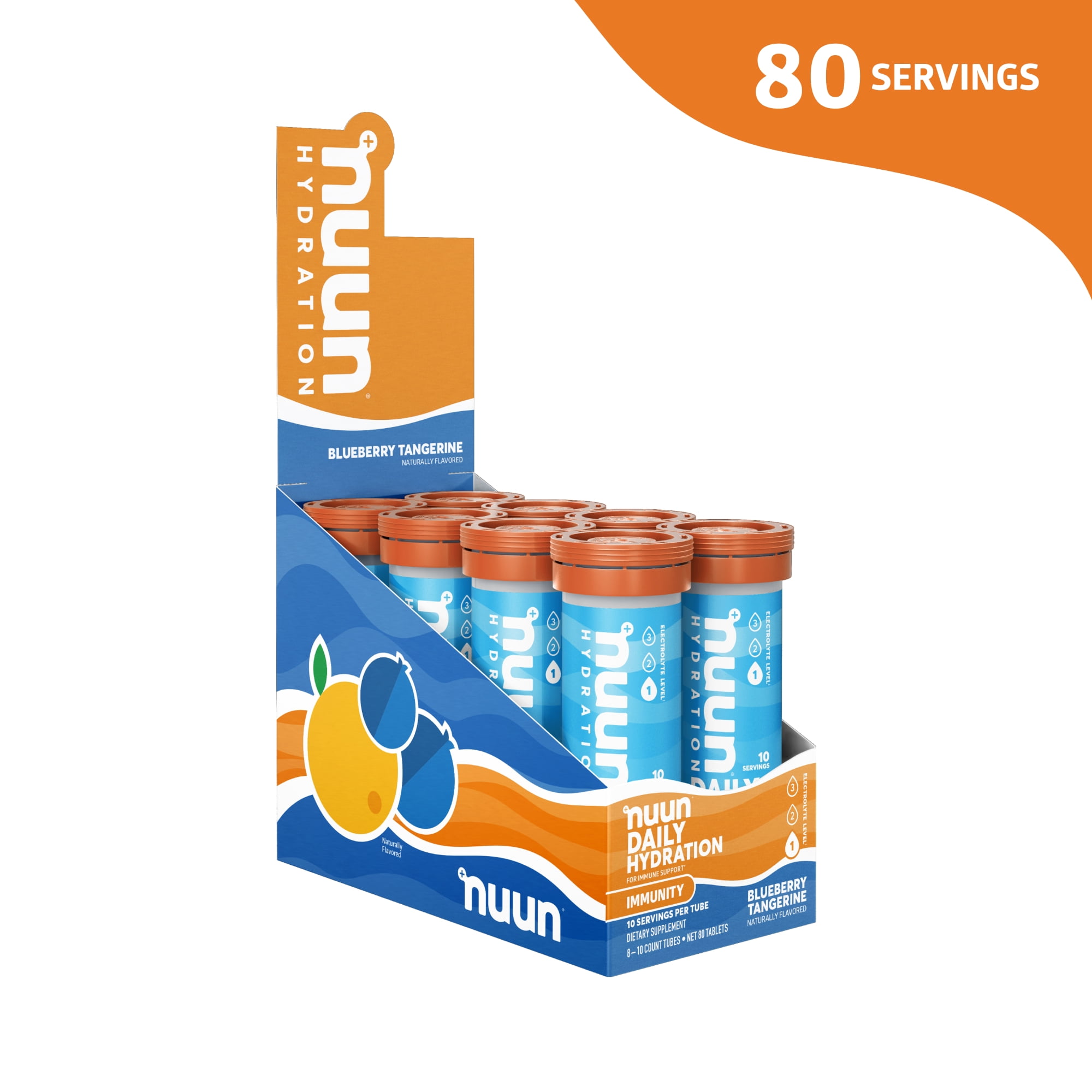 Free Shipping! Nuun Hydration Immunity Electrolyte Tablets with Vitamin ...