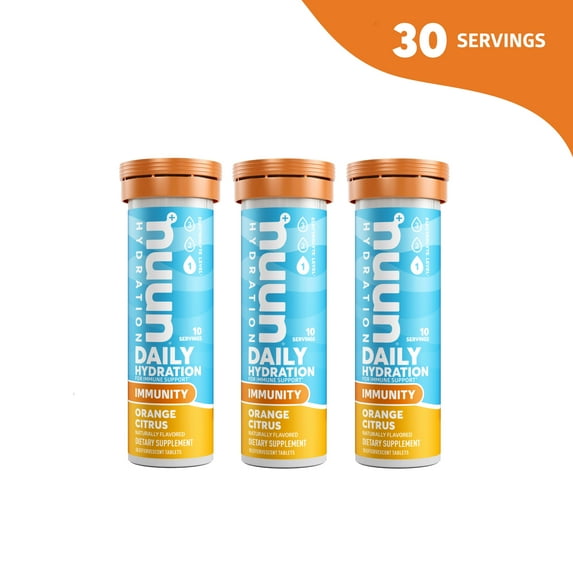 Nuun Immune Support Drink-Hydration Electrolyte Tablets With Vitamin C ...