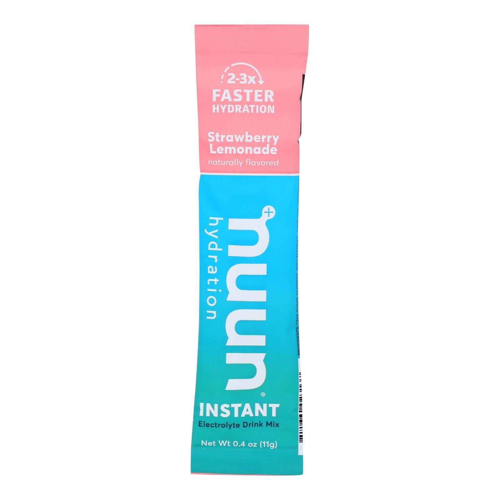 Nuun Hydration - Instant Drink Mix Strawberry Lemonade - Case of 8 - .4 ...