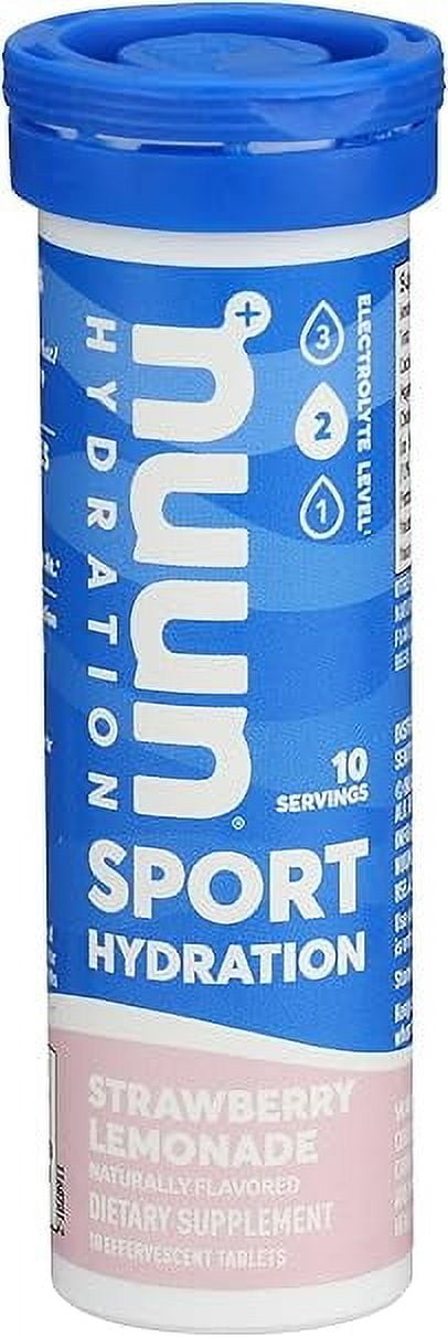 Nuun Hydration Strawberry Lemonade, 10 Tablets - Walmart.com