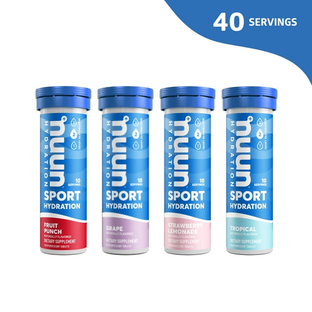 Nuun Sport: Electrolyte Hydration Supplement, Juice Box Mix, Drink ...