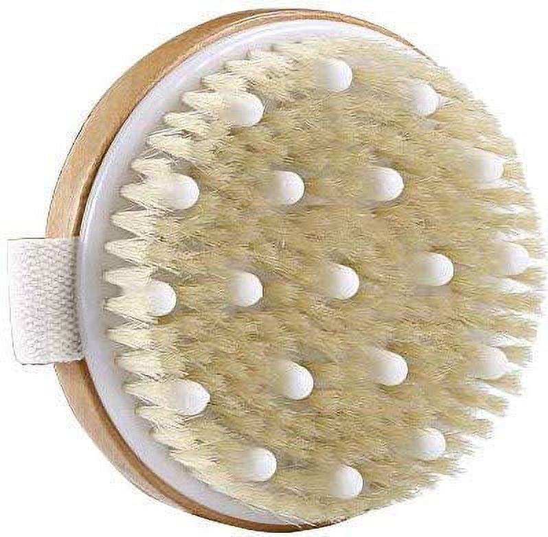 Nuva Spa: Dry Brushing Bamboo Body Brush - Cellulite Treatment, Spa ...