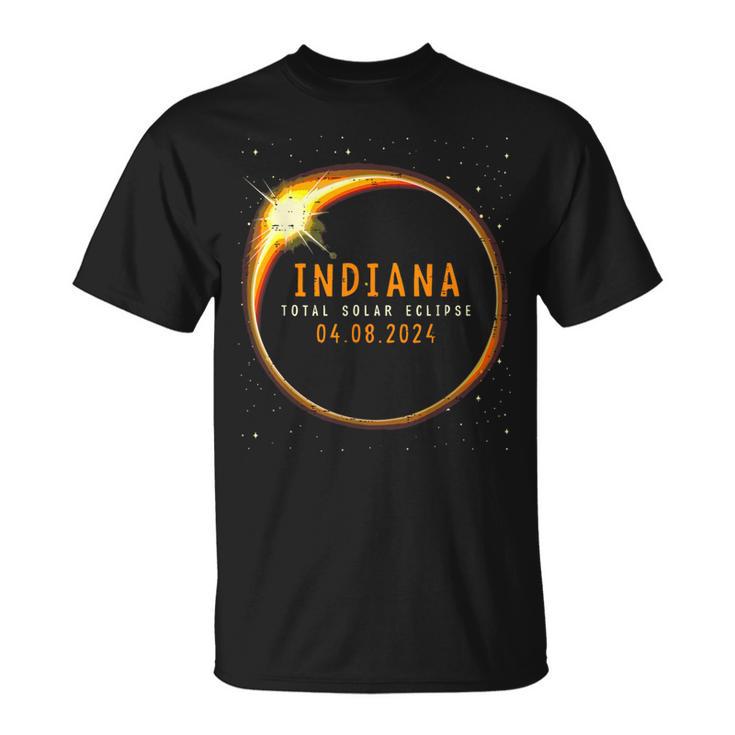 Nuvello 2024 Solar Eclipse Indiana Usa Totality T Shirt - Walmart.com