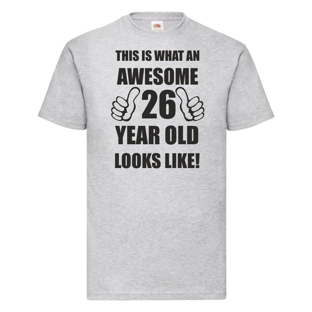Nuvello 26th 26 Years Old Twenty Sixth Birthday Presents Mens Awesome T ...