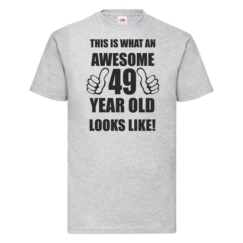 Nuvello 49th 49 Years Old Forty Ninth Birthday Presents Mens Awesome T ...