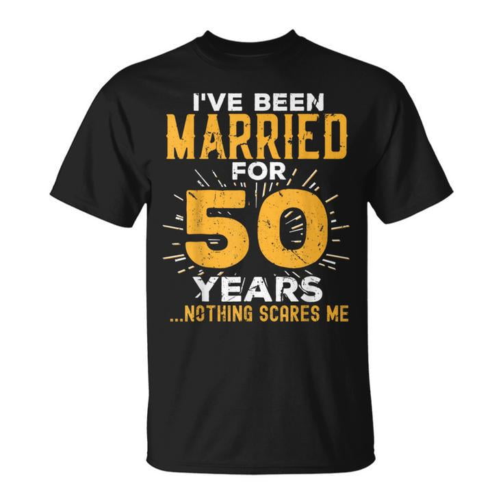 Nuvello 50Th Wedding Anniversary Couples Married 50 Years T Shirt ...