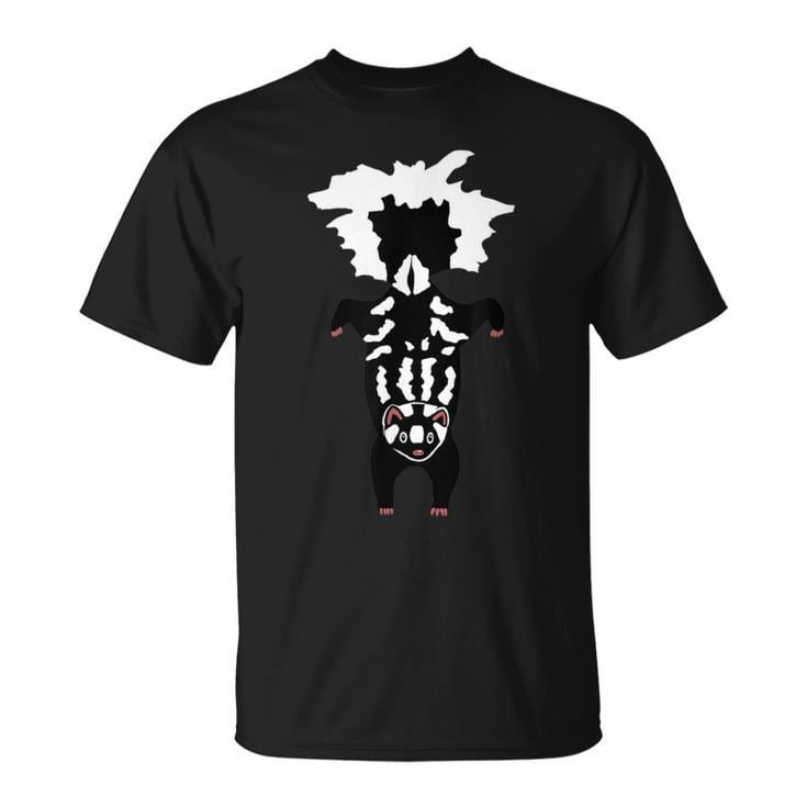 Nuvello Adorable Spotted Skunk Handstand T Shirt - Walmart.com