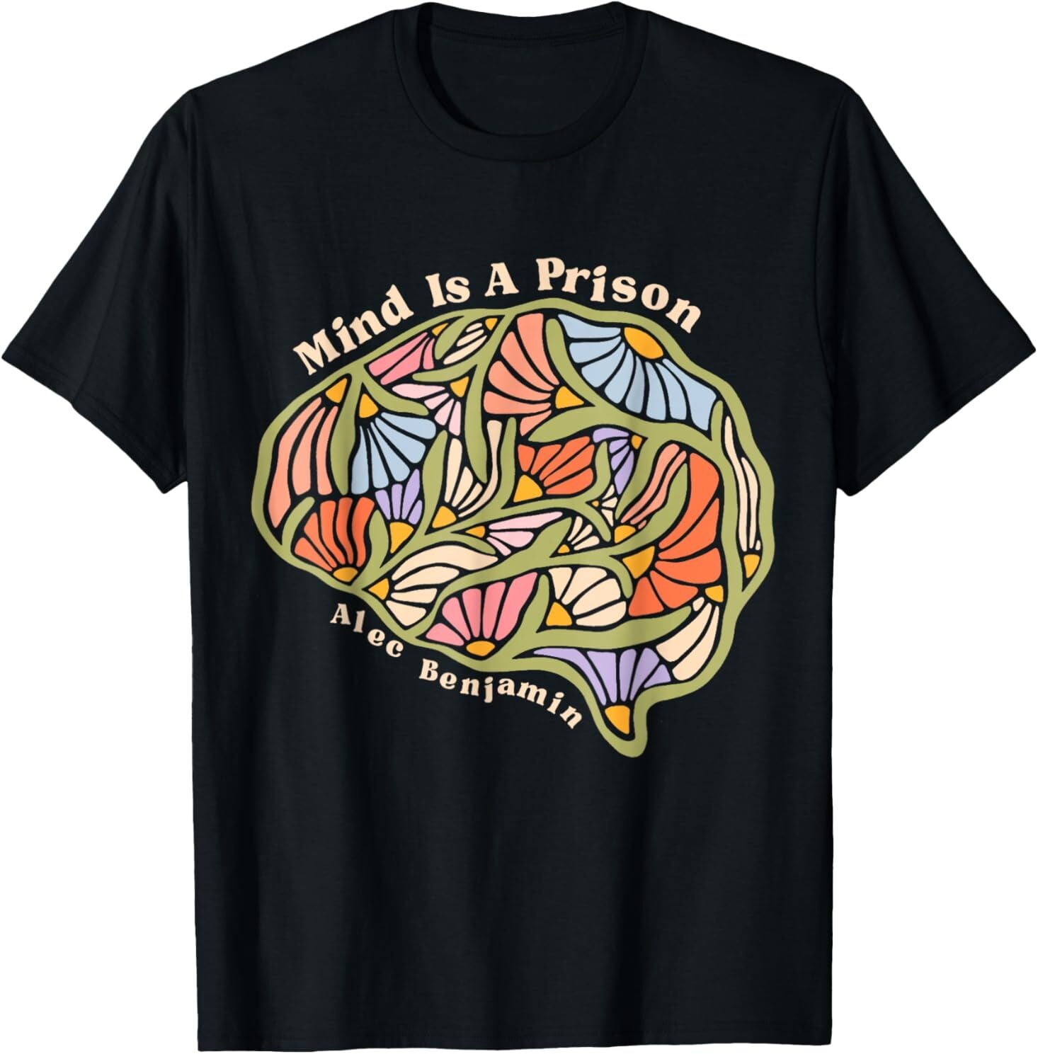 Nuvello Alec Mind Is A Prison Benjamin T-Shirt All Size S-5XL - Walmart.com