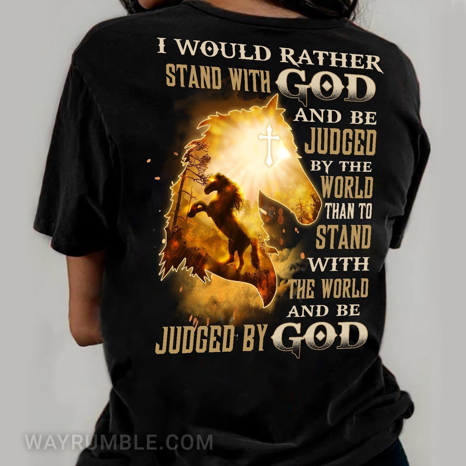 Nuvello Amazing Horse - I Would Rather Stand With God And Be Judged By ...