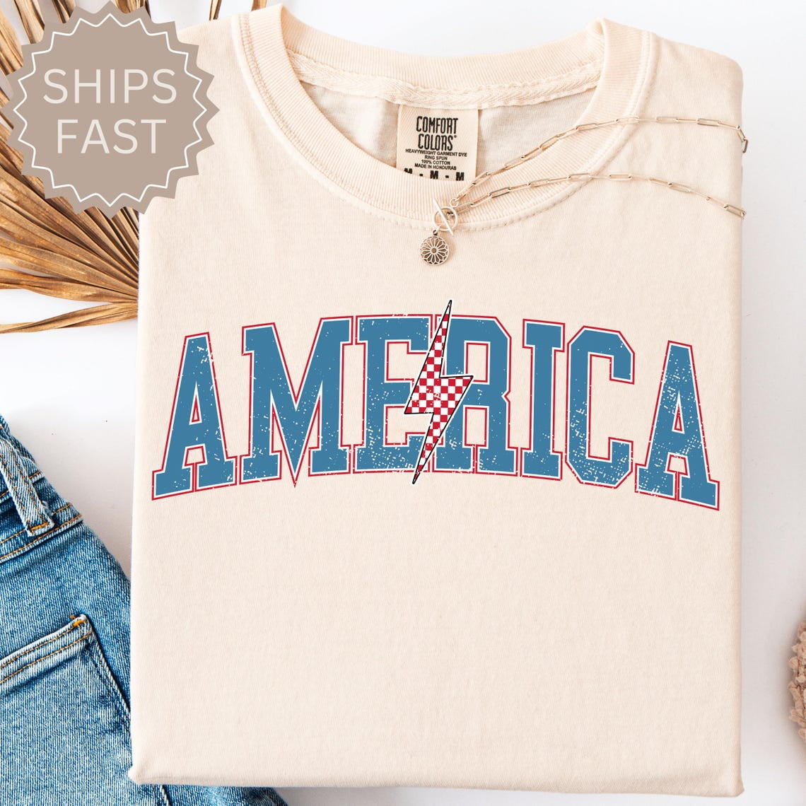 Nuvello , America Patriotic 4th of July Gift for Her, Fourth of July ...