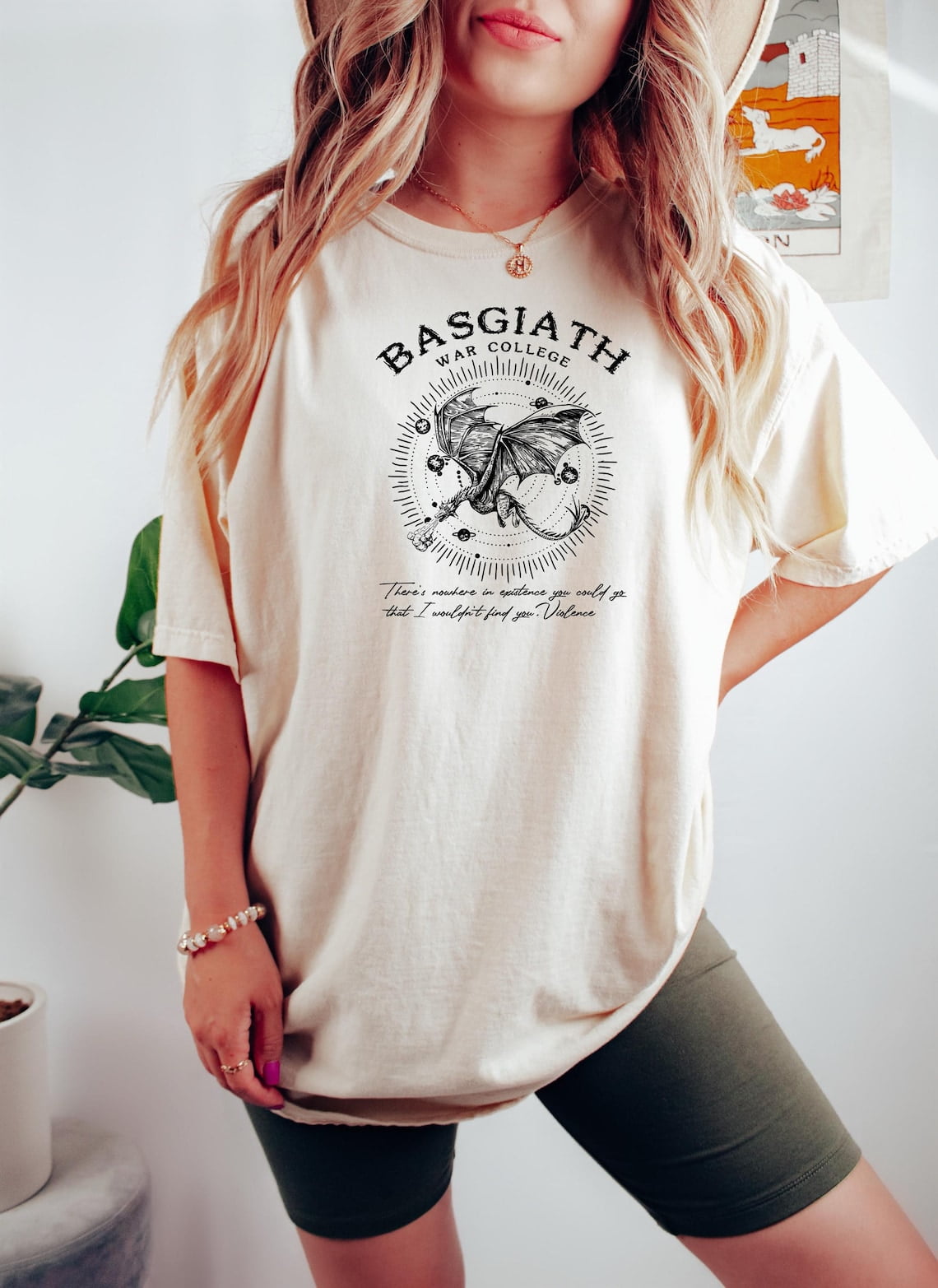 Nuvello Basgiath War College T-Shirt, Fourth Wing Tee, Dragon Rider ...
