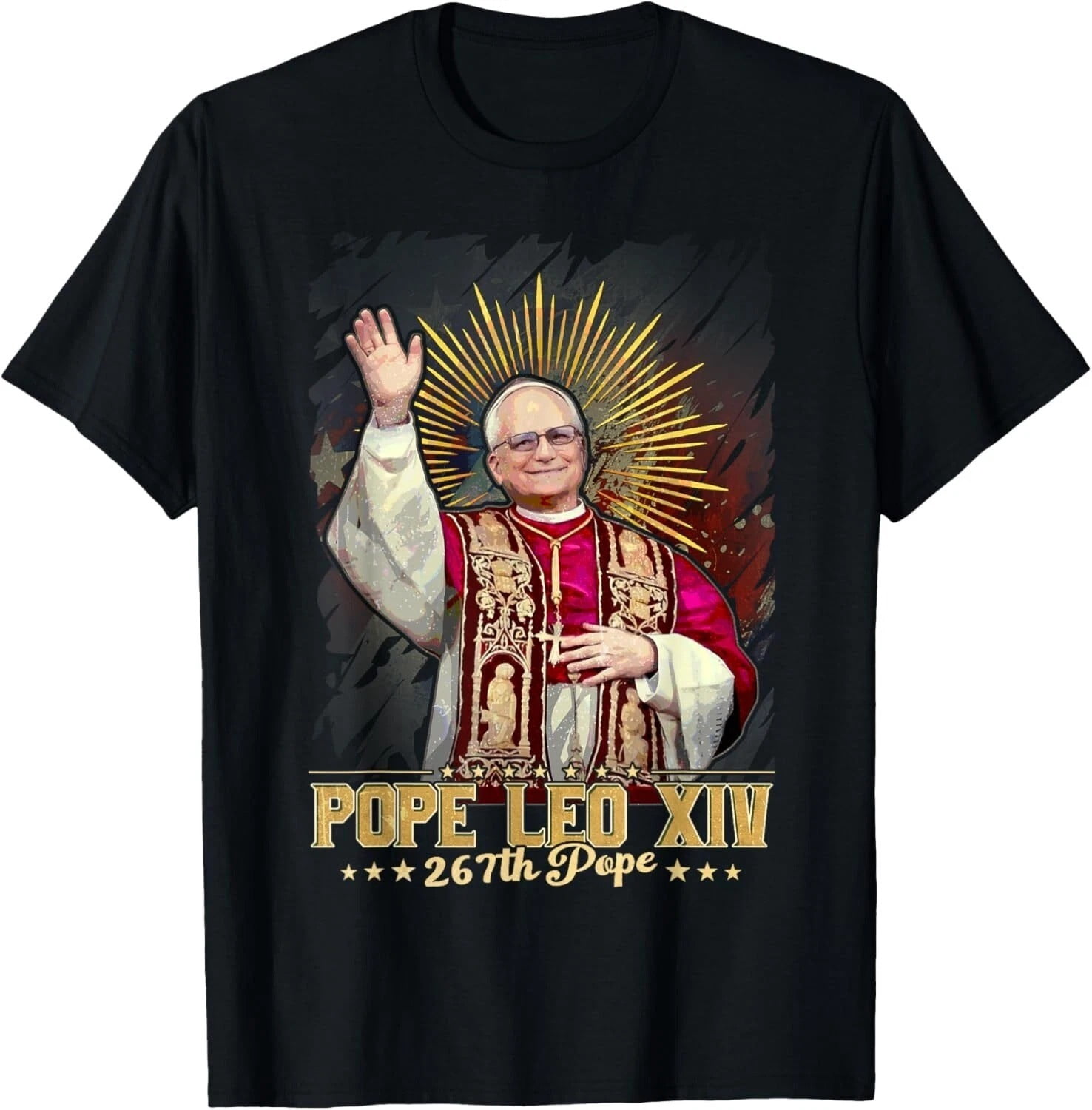 Nuvello Cardinal Robert Prevost Shirt Pope Leo Xiv God Bless Pope Leo ...