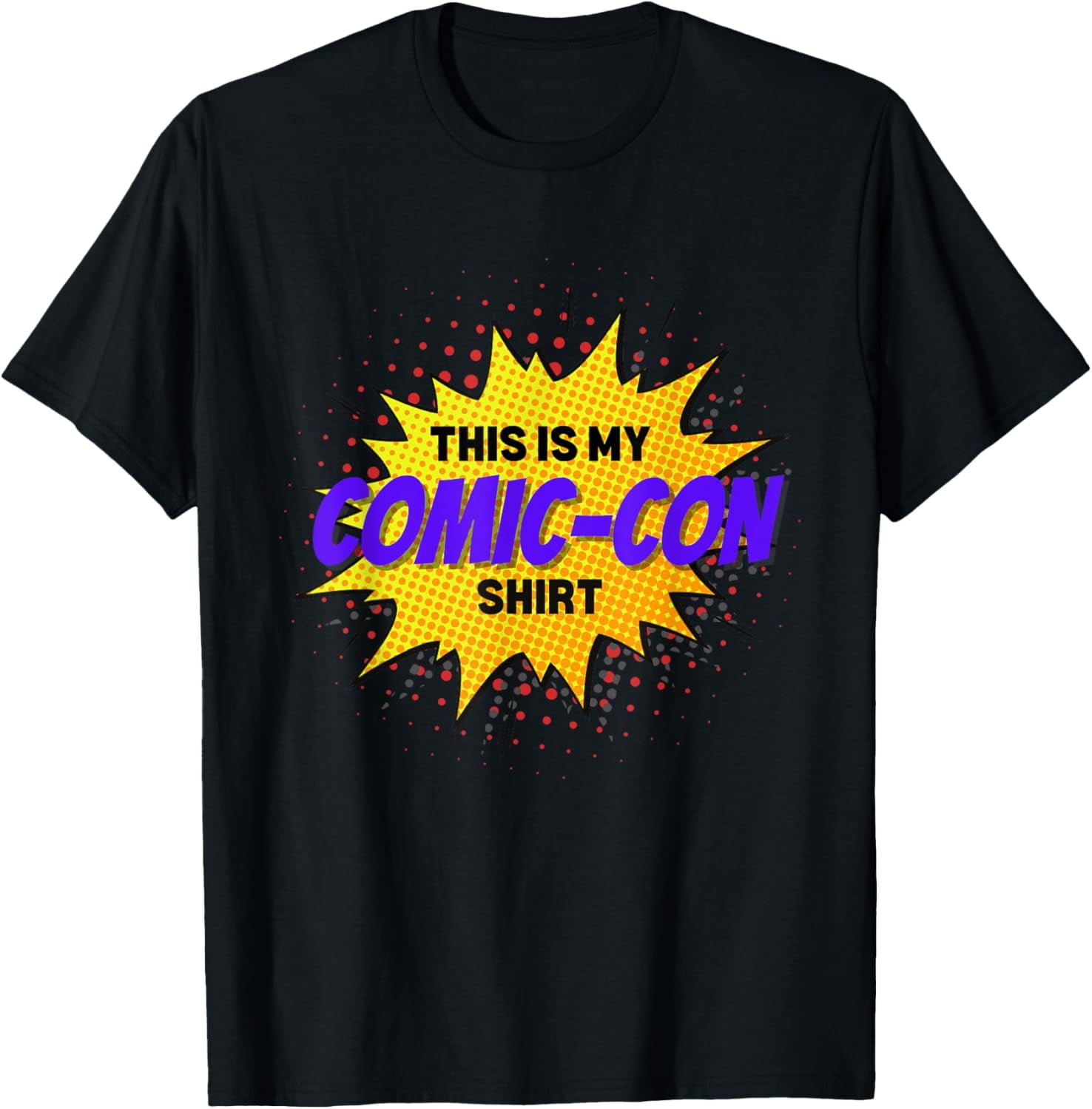 Nuvello Comic Convention Comics This Is My Comic-Con T-Shirt All Size S ...