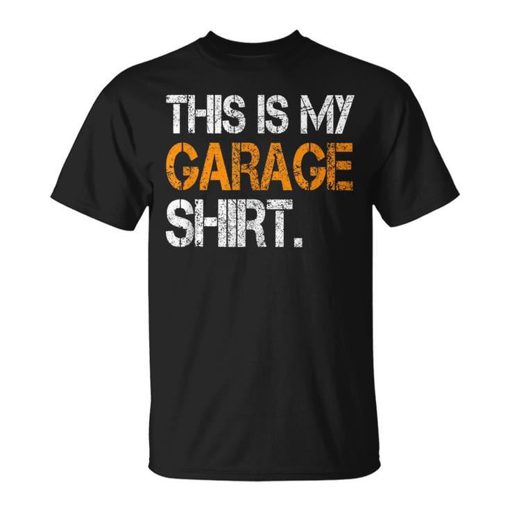 Nuvello Dad Fathers Day Daddy Son Matching Garage T Shirt - Walmart.com