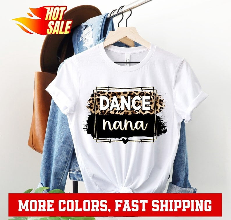 Nuvello Dance Nana Shirt Gift, Dance Nana Unisex Short Sleeve Tee ...