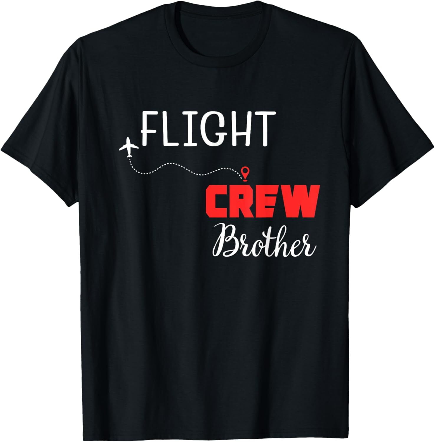 Nuvello Flight Crew Airplane Brother Birthday Family Bday Party Cute T ...