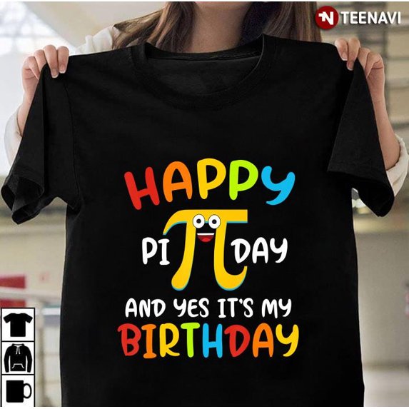 Nuvello Happy Pi Day Ï¿½ March 14Th Birthday Kids Teacher - Walmart.com