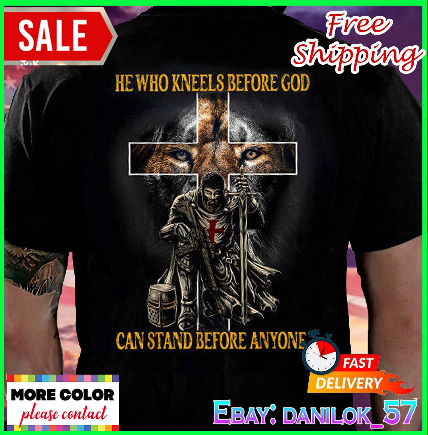 Nuvello He Who Kneel Before God Can Stand Before Anyone Faith Christian ...