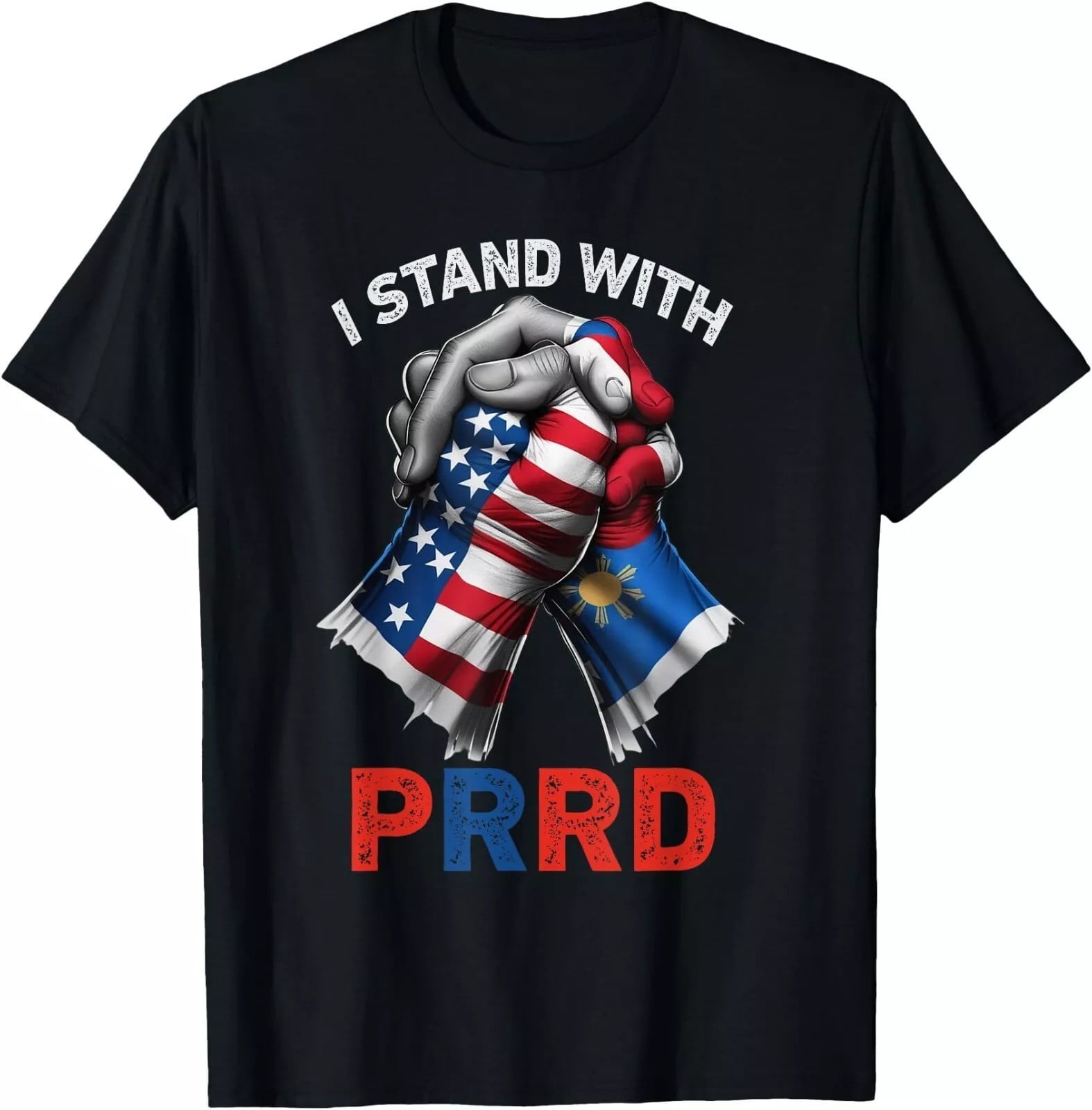 Nuvello I Stand With Prrd Supporter Digong Duterte Philippine Du30 T-Shirt , Unisex Tee ...