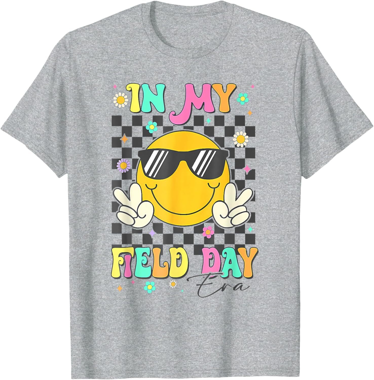 Nuvello In My Field Day Era Teacher Kids Happy Field Day 2025 T-Shirt ...